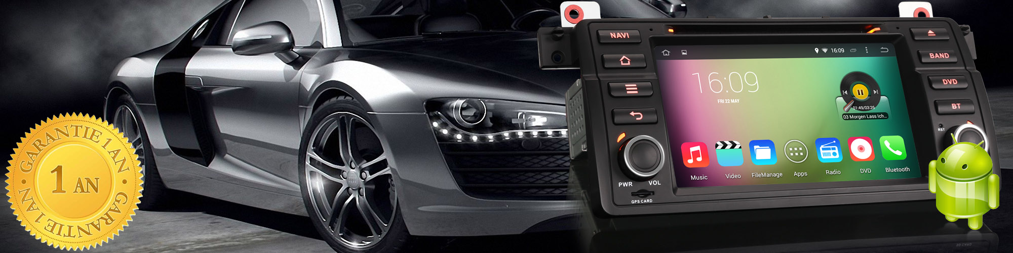 Vente Autoradios et caméras de recul pour BMW VW Ford TOYOTA Honda KIA ...